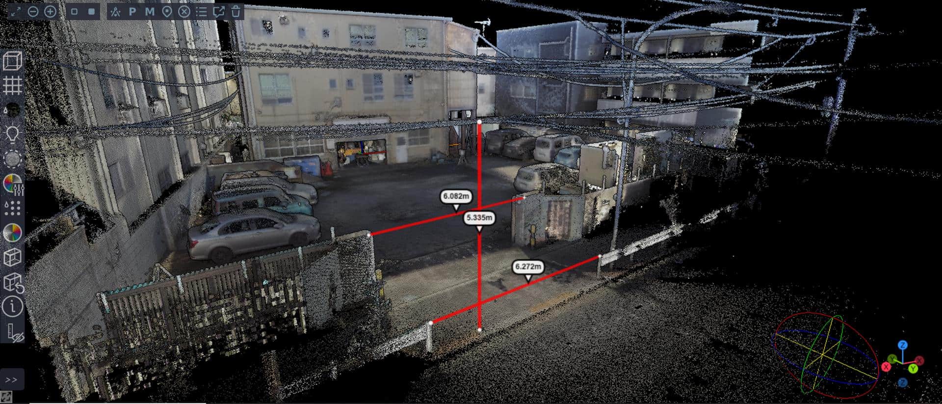 SLAM LiDARを使ったクリアランス確認 | 株式会社サイバネテック | CYBERNETECH